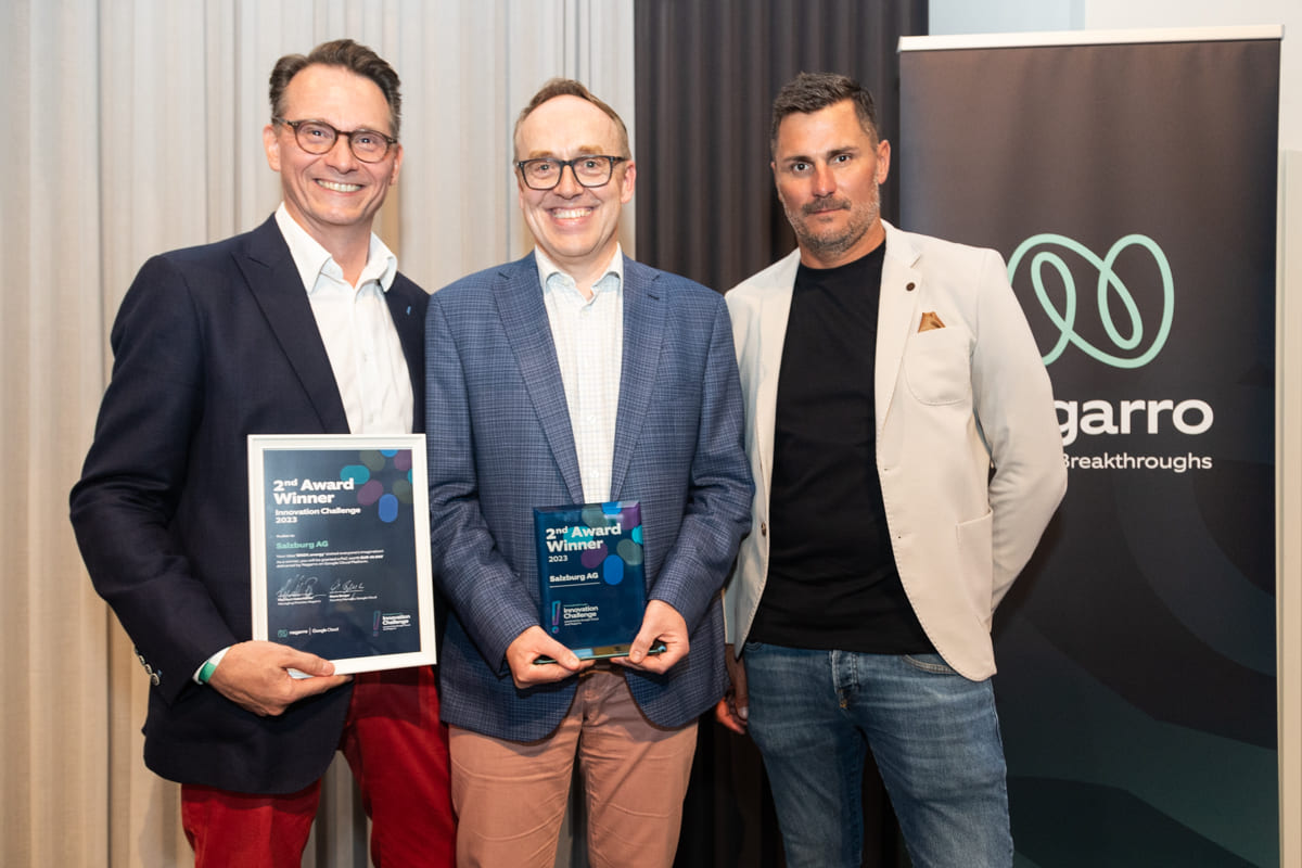 Nagarro and Google Cloud award winners of Innovation Challenge 2023